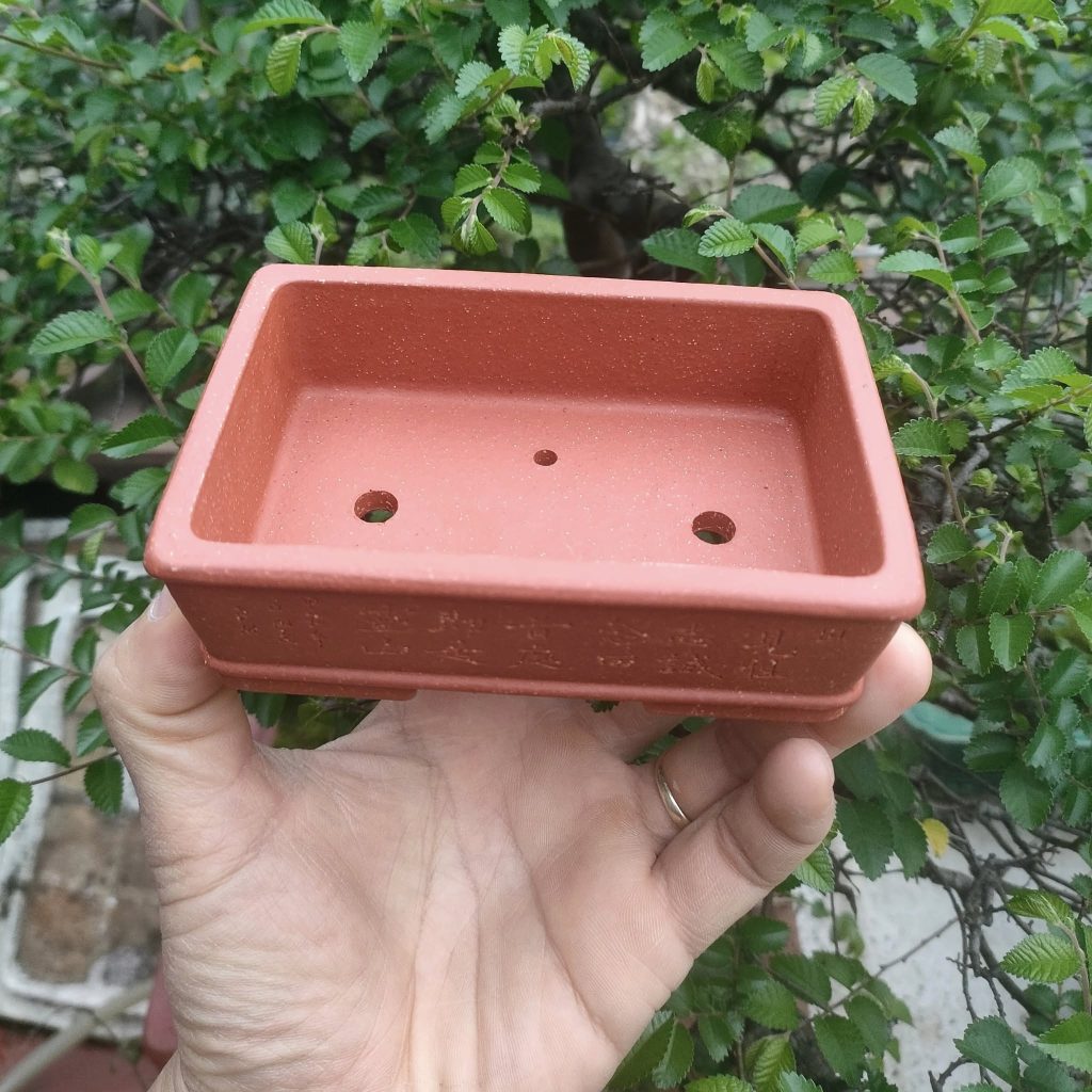 Chậu tử sa nguyên khoáng, điêu khắc thủ công mộc mạc (CN001) - Chậu ...